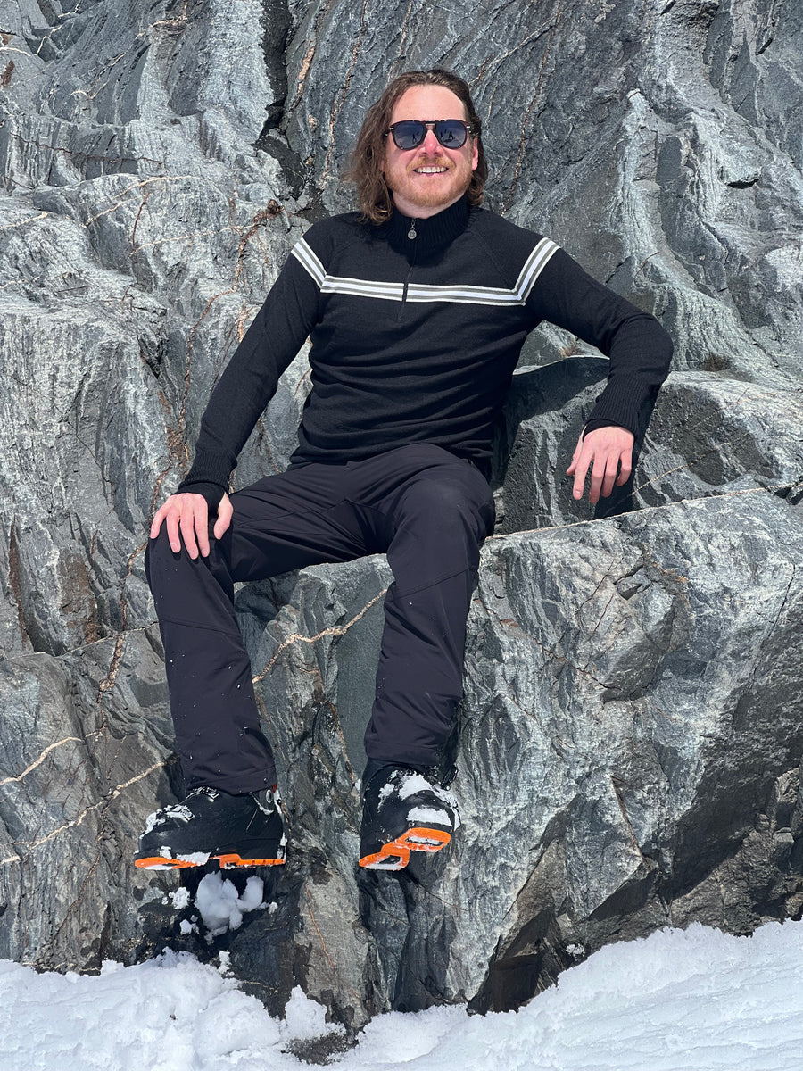 Mens Merino Ski Jumper - Snow Finel - Ski Wear - Ski Jumper - Outdoor ...
