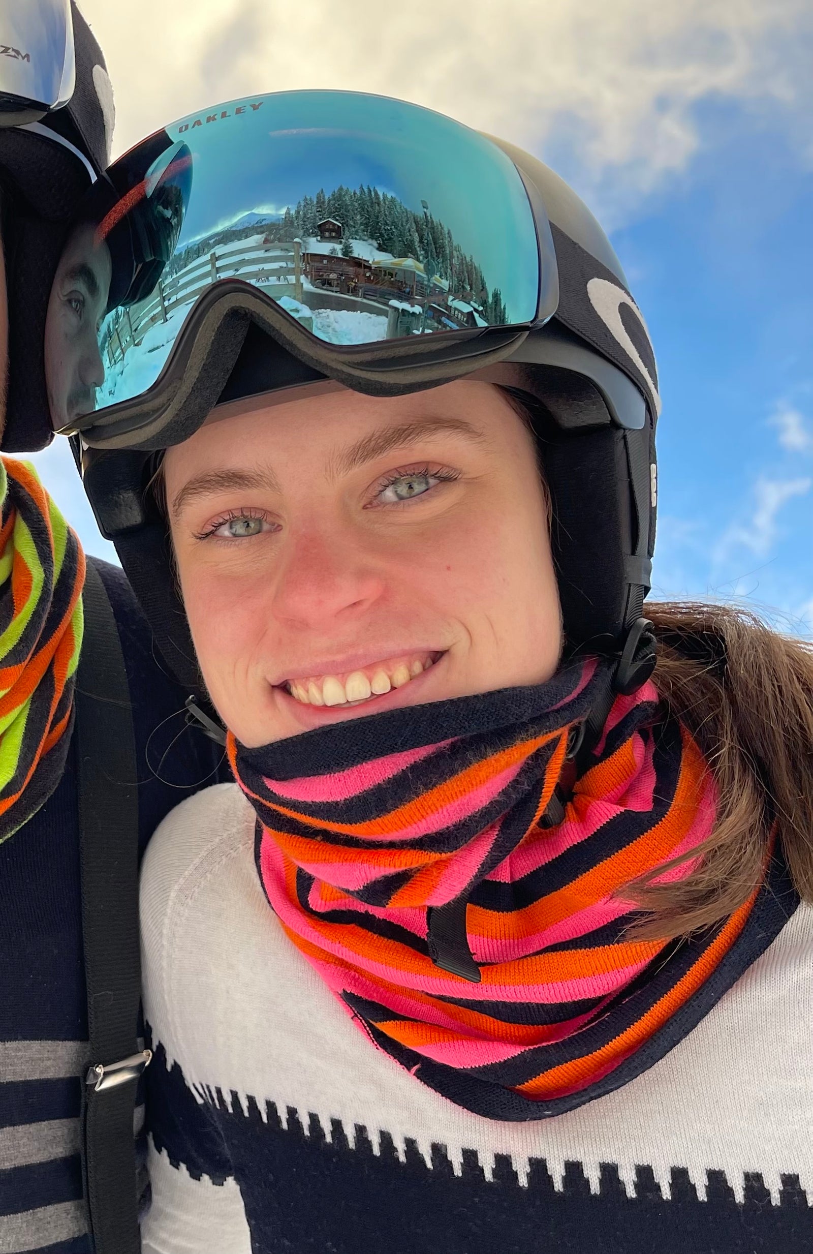 Snow Finel - Snood - Stripe - Merino Baselayer - Thermal